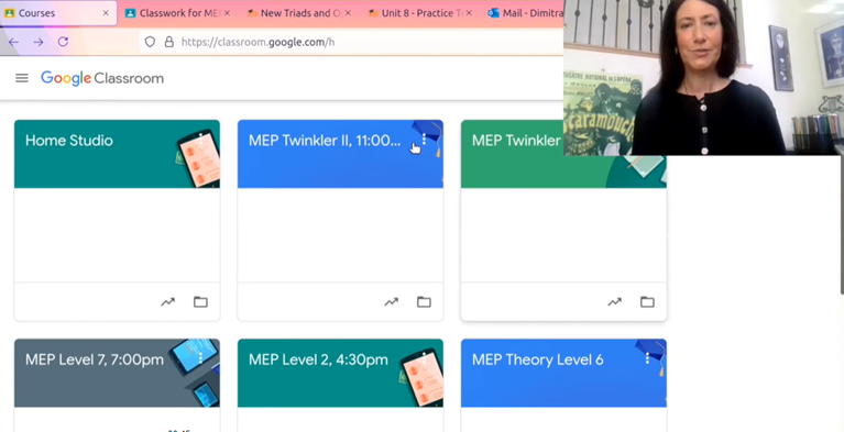 RCM Teacher Portal - Using Google Classrooms for Group Classes